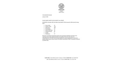 December 2025 Monthly Call Report (01/05/2026) - Press Releases - Milam ...